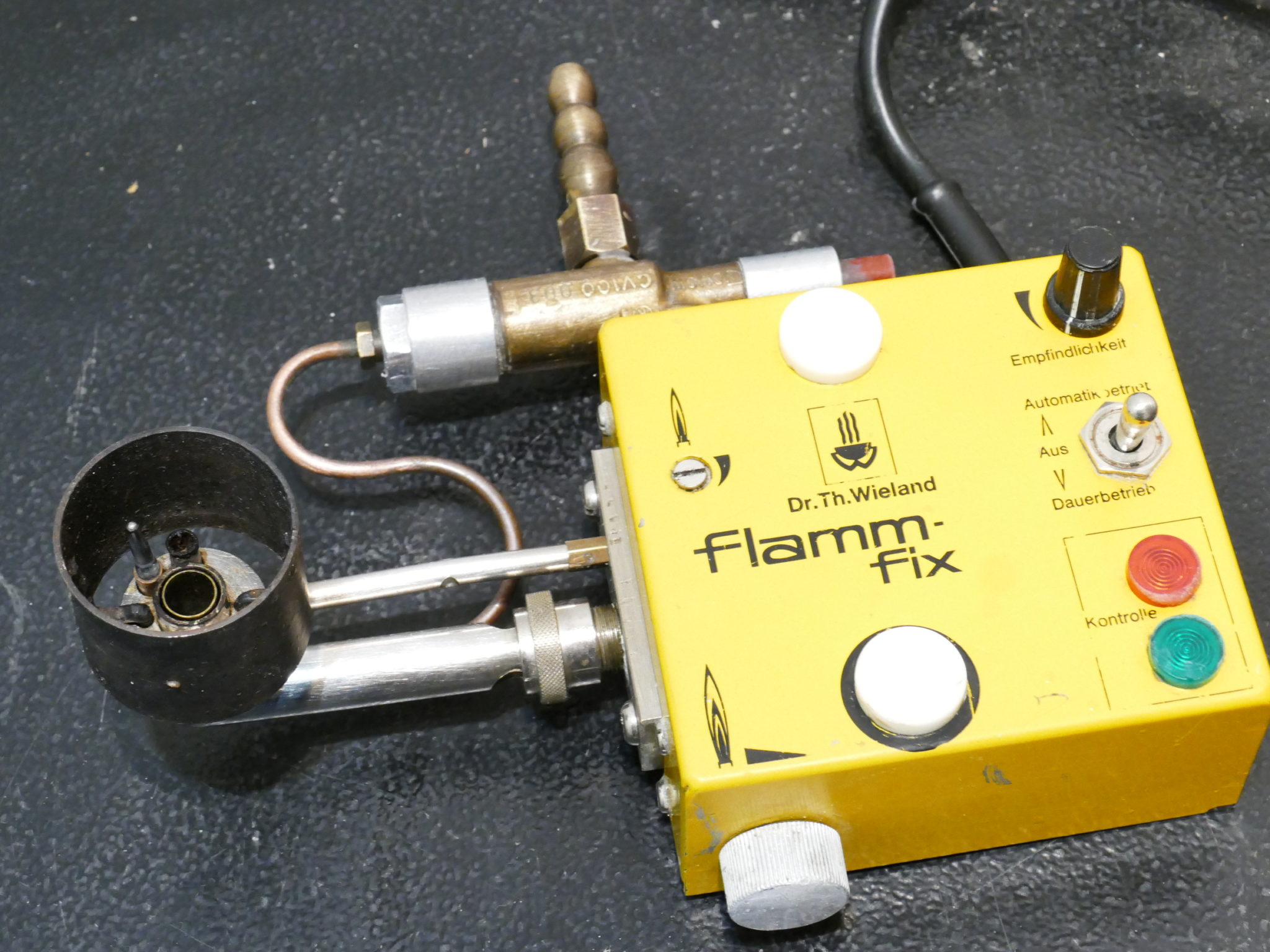 Flamm Fix IR Bunsenbrenner Wieland Flüssiggas Erdgas Stadtgas 6946 - IN ...