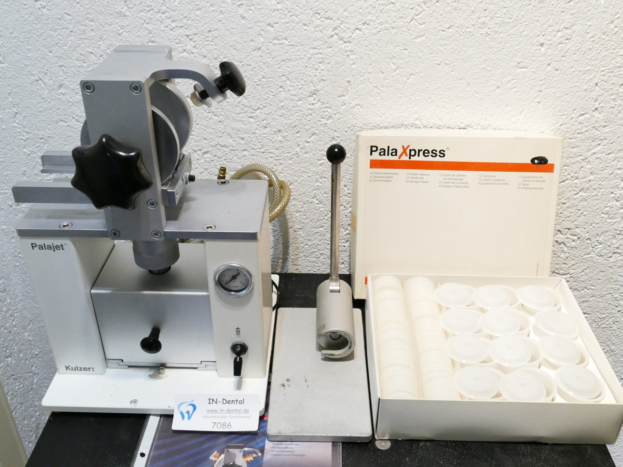 Heraeus Kulzer Palajet Druckluft Injektionsgerät mit Zubehör 7086 – IN ...