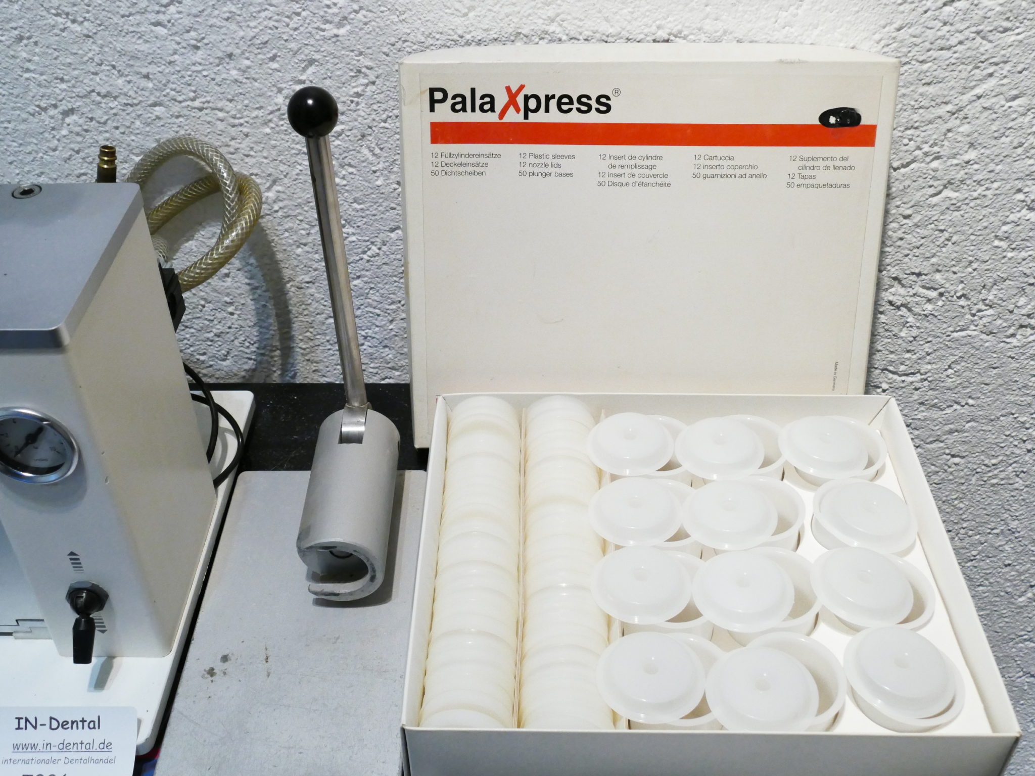 Heraeus Kulzer Palajet Druckluft Injektionsgerät mit Zubehör 7086 – IN ...