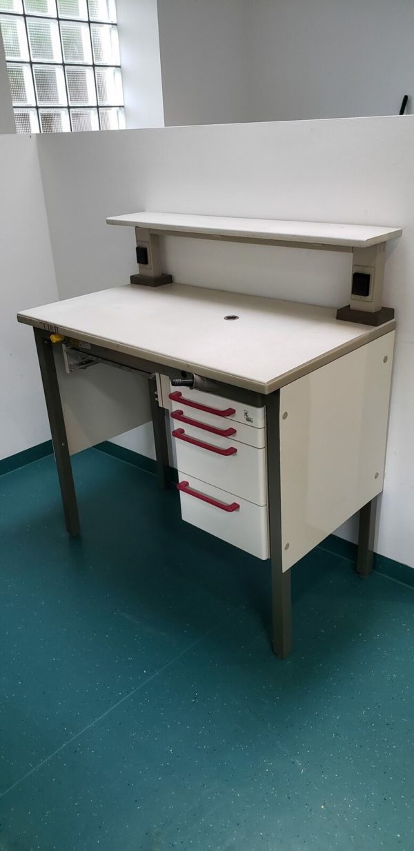 KaVo Arbeitstisch / Labortisch / Dentalmöbel mit Absaugung 110 cm – IN ...