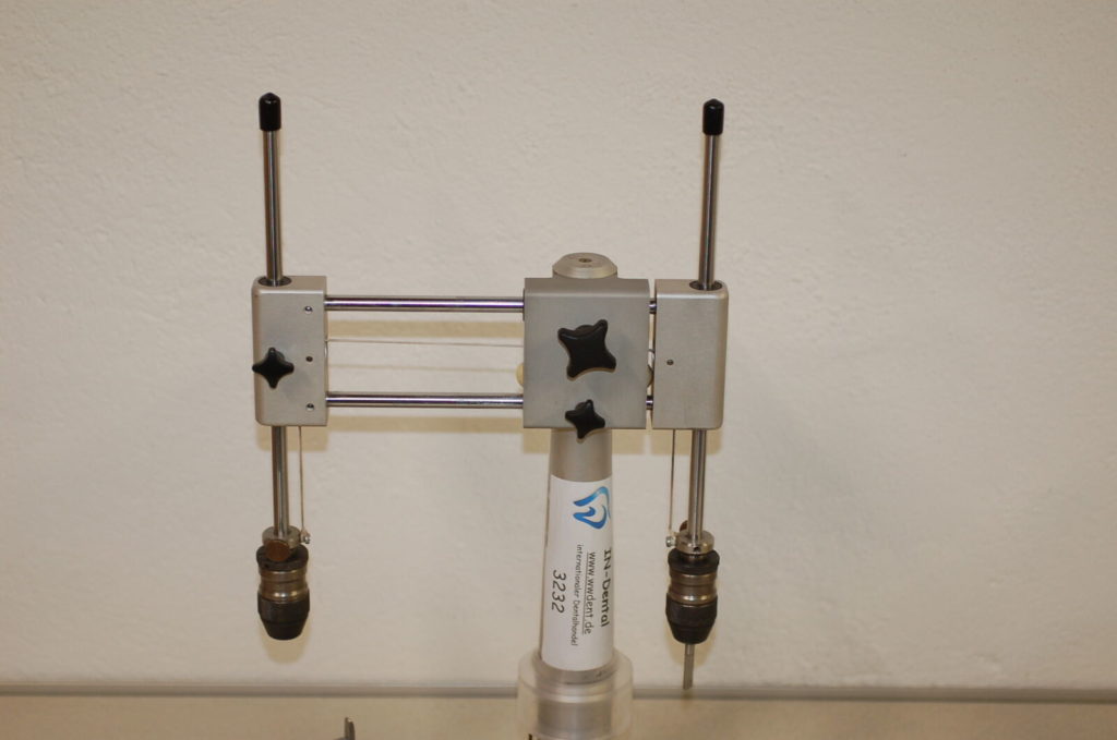 Parallelometer Vermessungsgerät grau Dental Zahntechnik mit Modelltisch ...